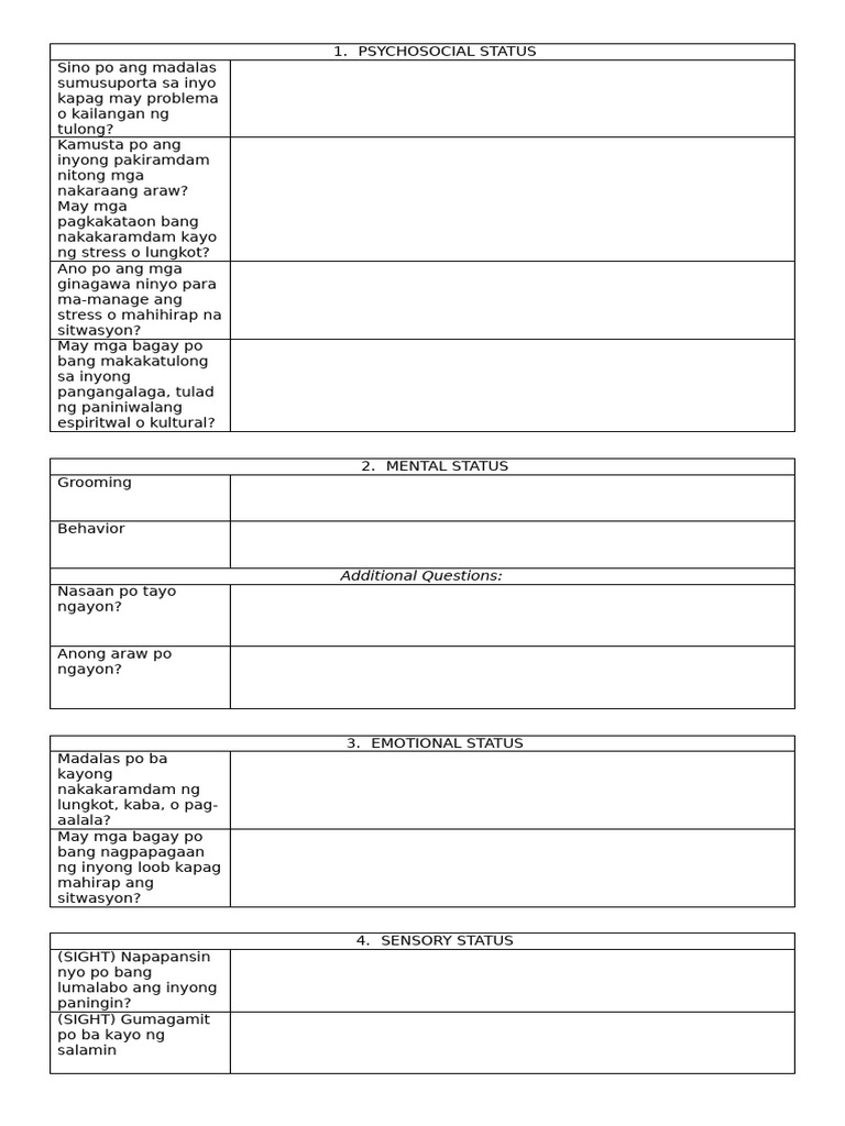 13 Areas Rhu Revised | PDF
