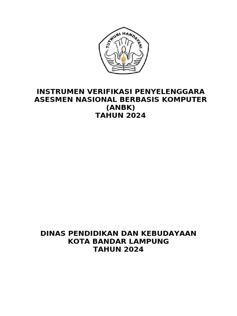 Blangko Monitoring Anbk SD 2024 | PDF