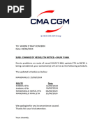 CMA CGM Daily Vessel Schedule - 2024 | PDF | Water Transport | Merchant ...