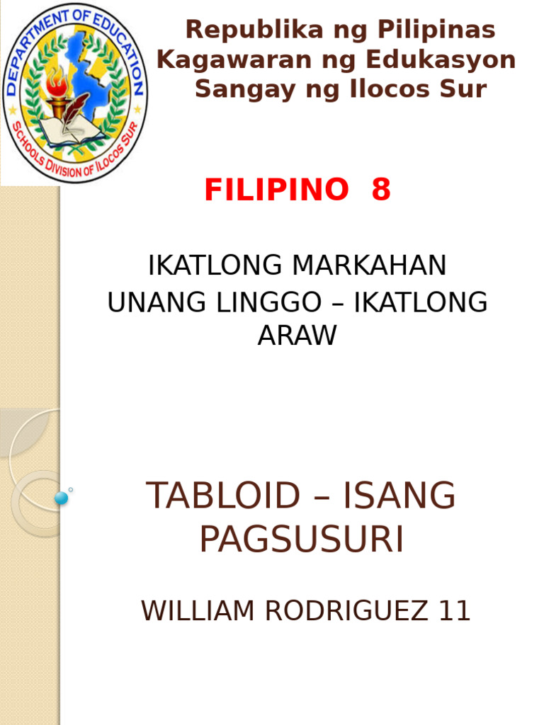 Unang Linggo - Ikatlong Araw | PDF