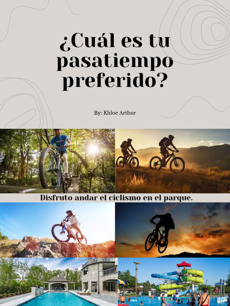 ¿Cuál Es Tu Pasatiempo Preferido | PDF