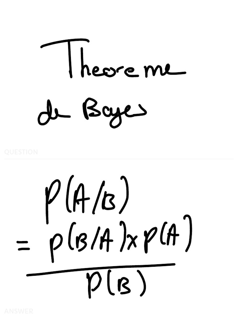 Théorème de Bayes | PDF