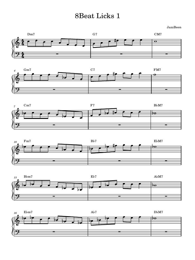 8beat Licks | PDF