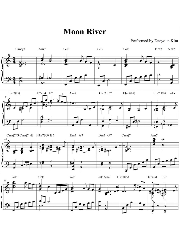 Moon River | PDF