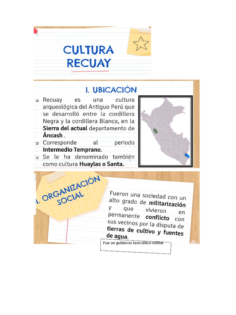 Cultura Recuay | PDF