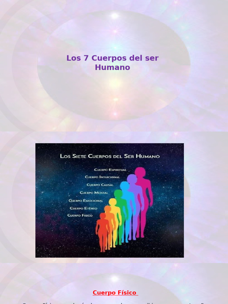 Cuerpos Del Ser Humano Clase Bio 2 | PDF | Mente | Intuición
