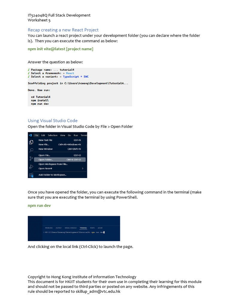 T5 - State Hook and Localstorage | PDF | World Wide Web | Internet & Web