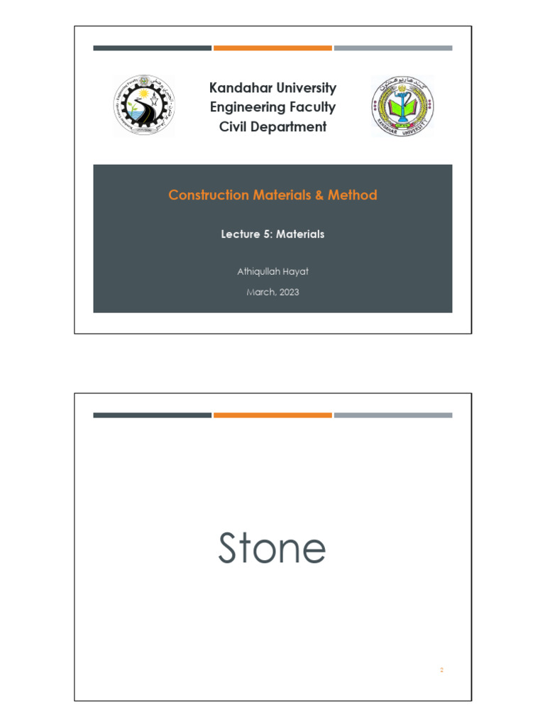 05 Lecture - (Materials) | PDF | Brick | Tile