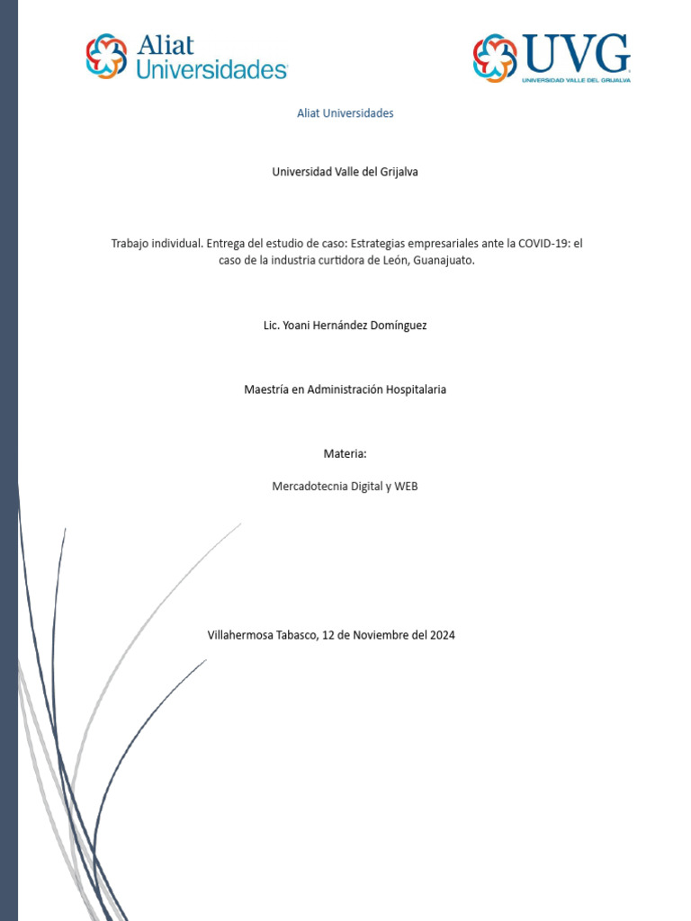 Aliat Universidades | PDF | Logística | Business