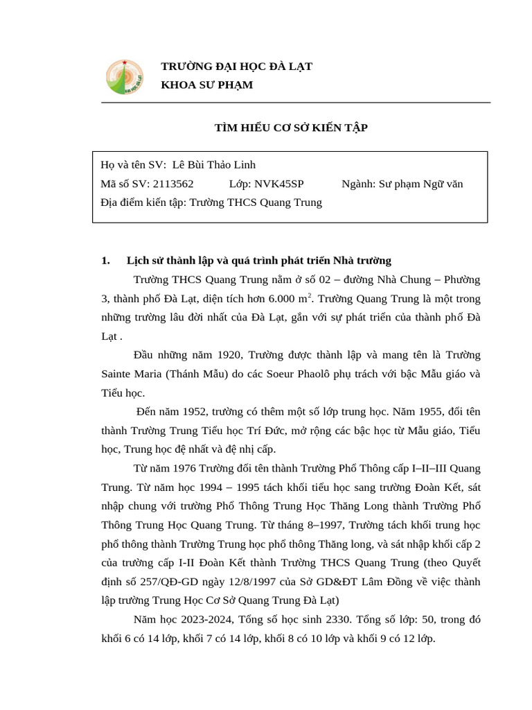 Tim Hieu Co So KTSP | PDF