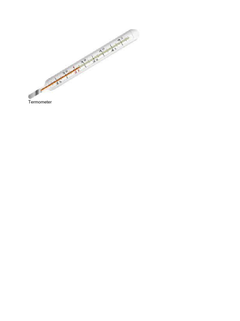 Termometer | PDF