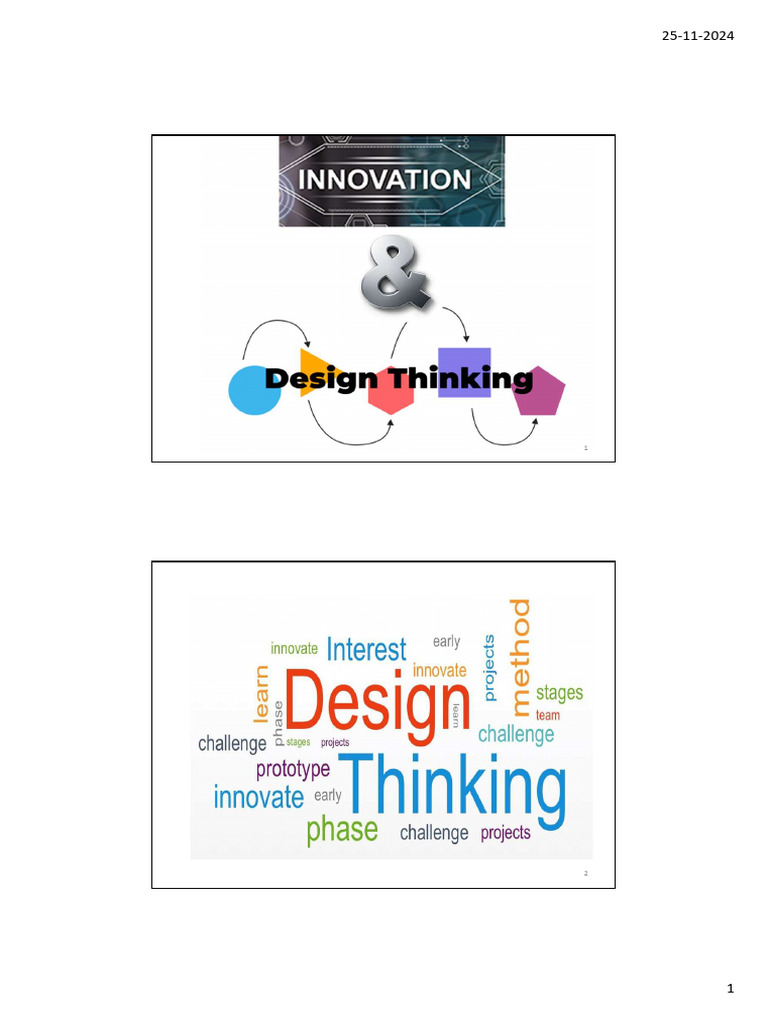 IDT PPT 1 | PDF | Design Thinking | Thought