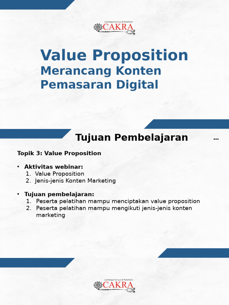3.value Proposition | PDF