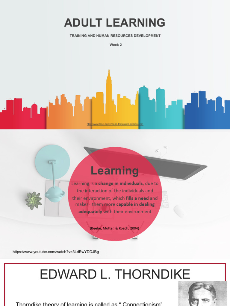 Week 2 Adult learning | PDF | Psychological Theories | Neuroscience