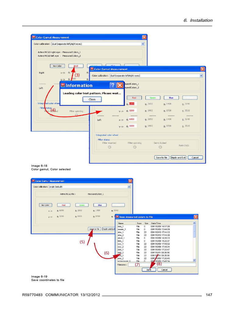 Barco Communicator UserGuide 151 293 | PDF | Computer File | Backup