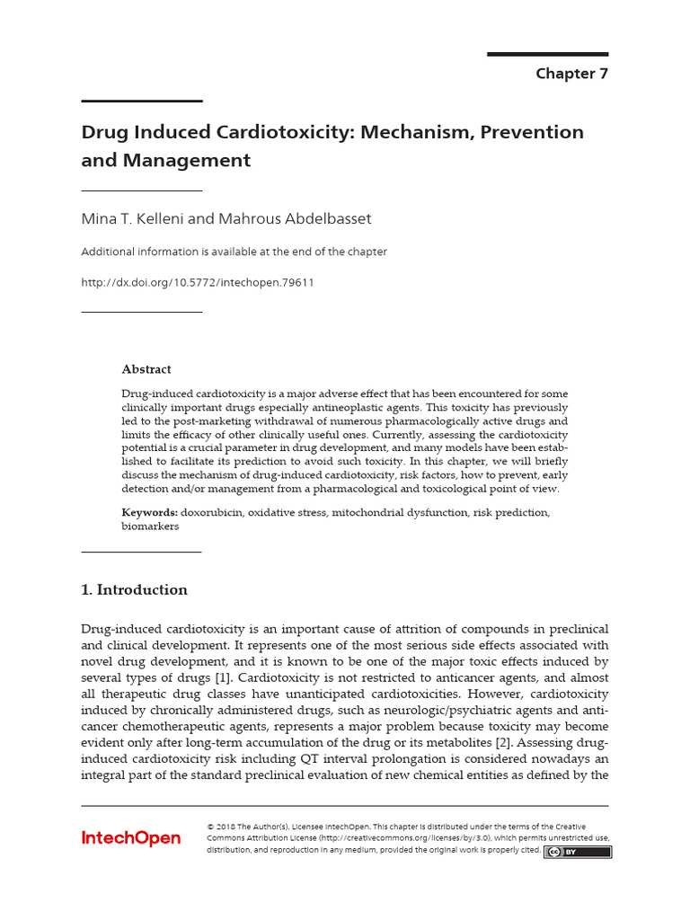 Drug Cardiotoxicity Insights | PDF | Chemotherapy | Heart Failure