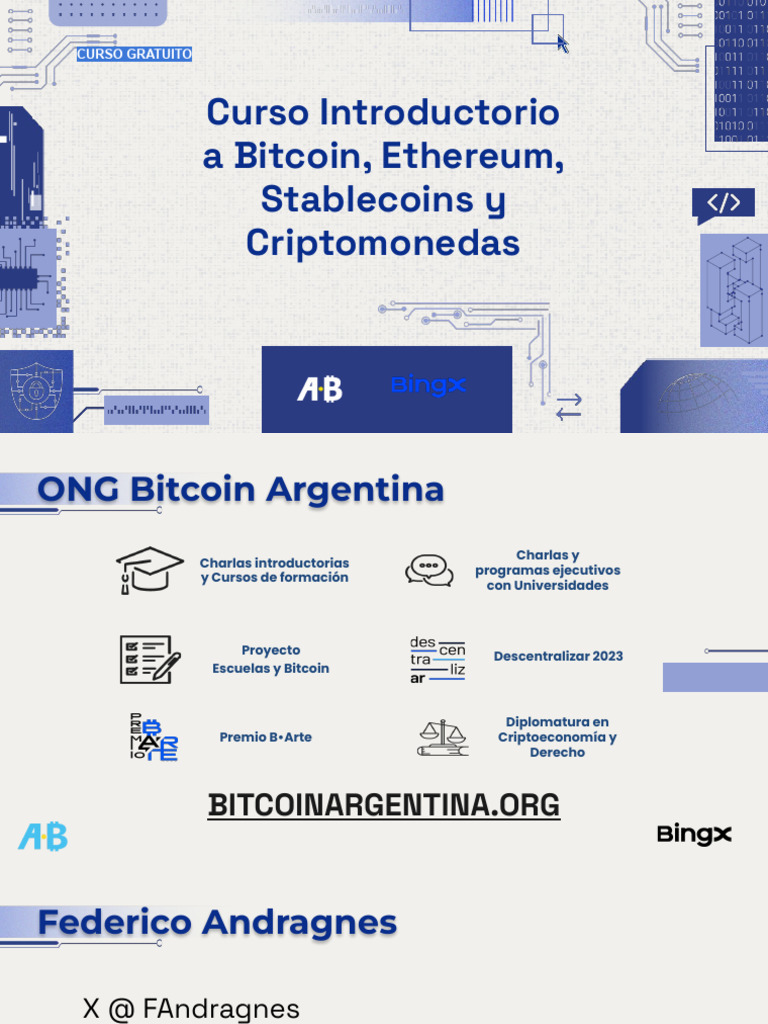 Curso Bingx Clase 3 | PDF | Bitcoin | Pagos