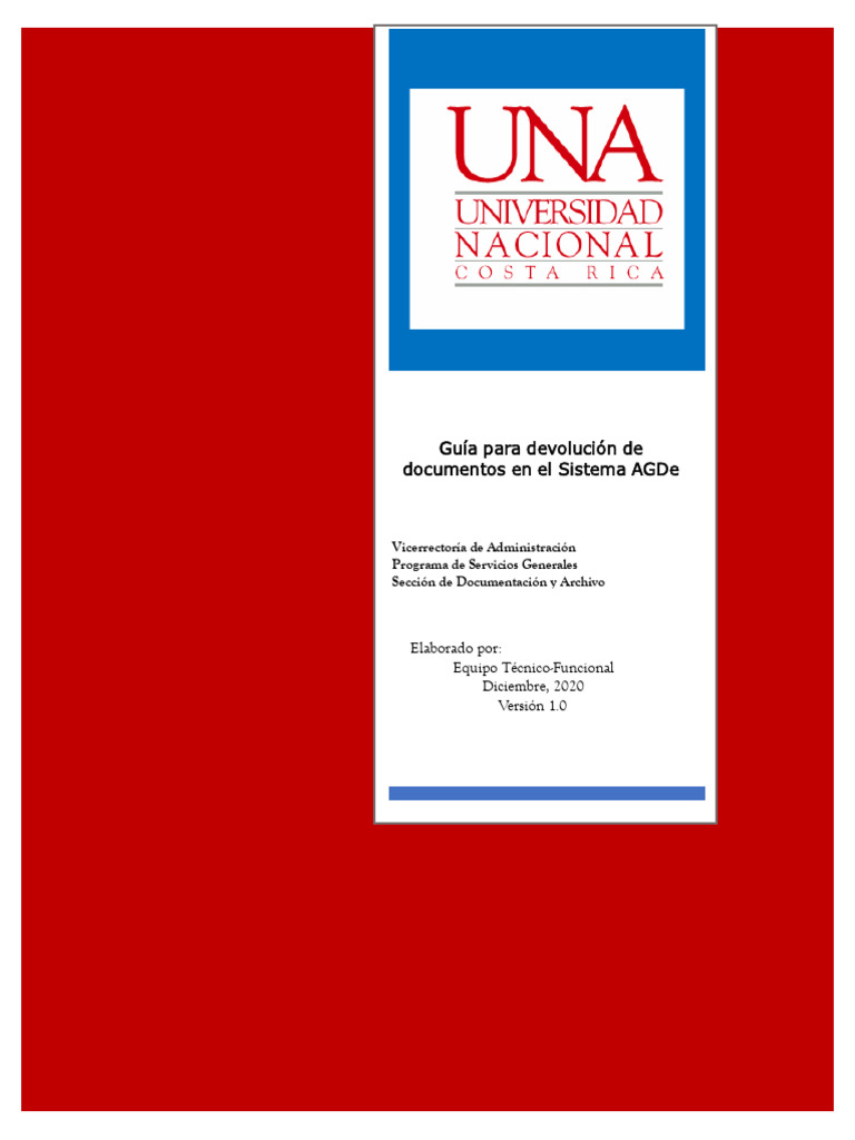 Guía para Devolución de Documentos en El Sistema AGDe | PDF | Software | Informática