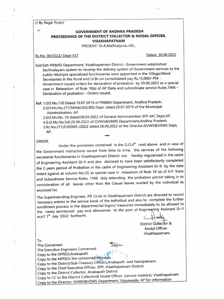 Probation Order | PDF