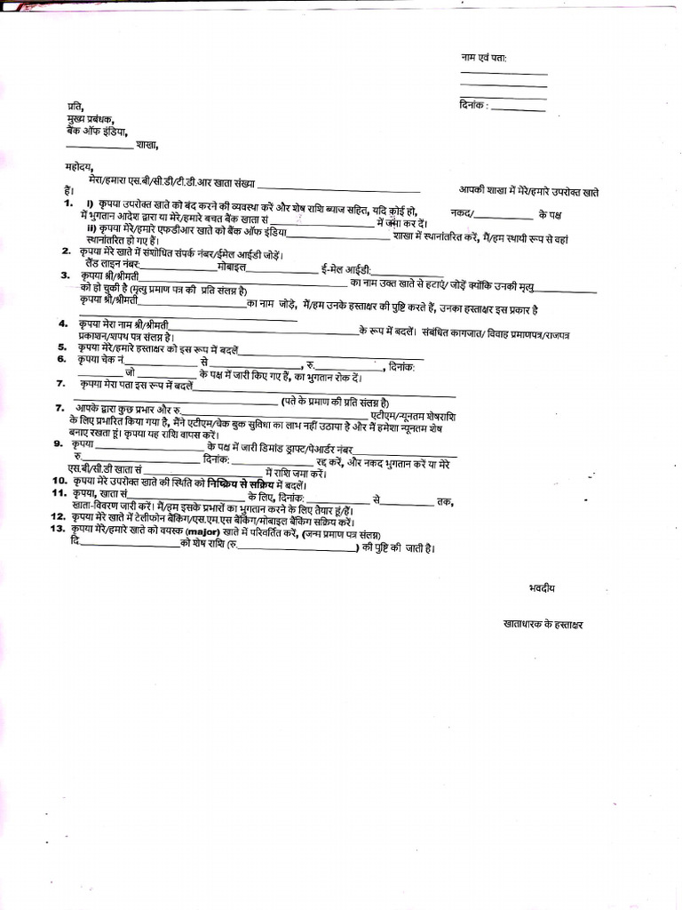Name Correction Form Boi | PDF