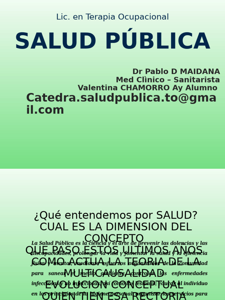 Unidad 1 Completa Salud Publica TO (1) NUEVO | PDF | Salud pública ...