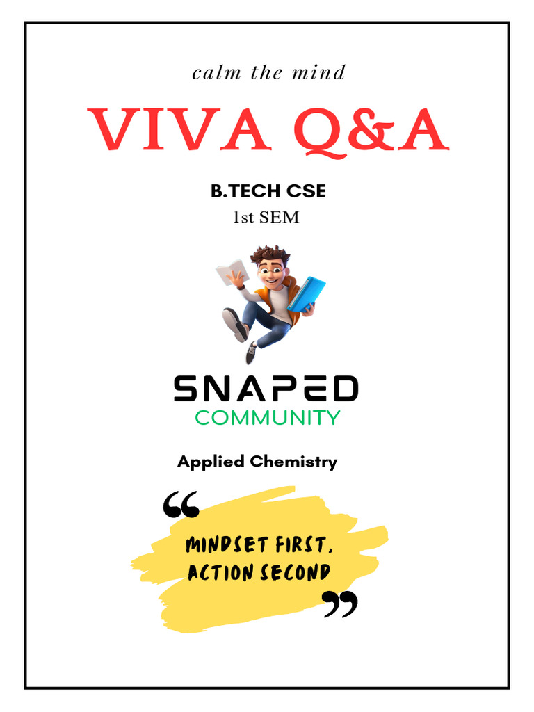 AC Viva Ques (SnapED CodeCampus) | PDF | Titration | Chemistry