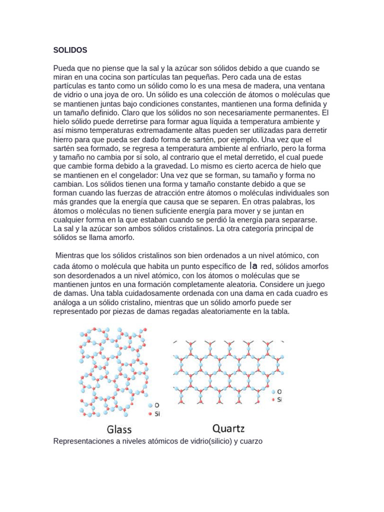 Estructuras Solidos y Solidos Ionicos | PDF | Compuestos químicos | Enlace iónico