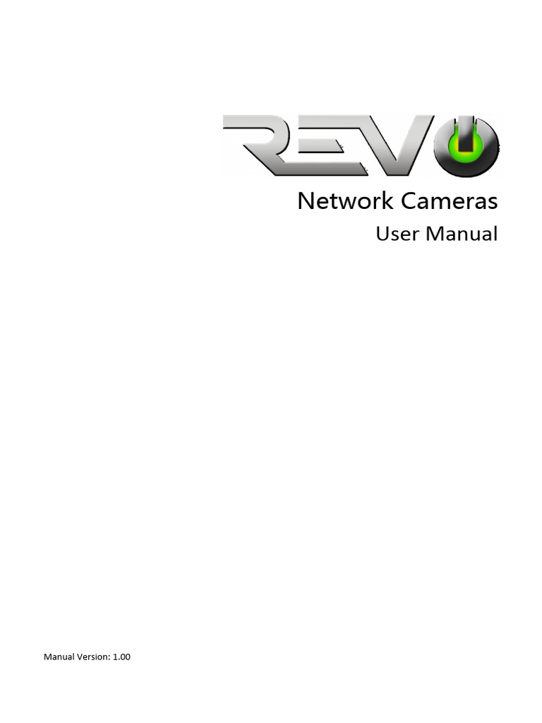REVO Ultra L-Series IP Camera User Manual - V1.01 (181023) | PDF | Ip Address | Exposure ...