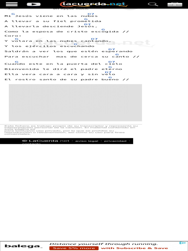 Volar Cantando, Duo Libano Acordes | PDF