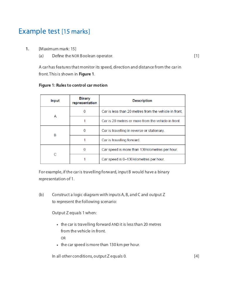 Car Motion Logic and Algorithm Test | PDF