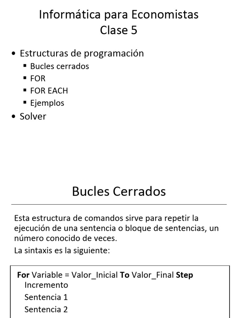 Clase05 (SS) | PDF | Matriz (Matemáticas) | Microsoft Excel