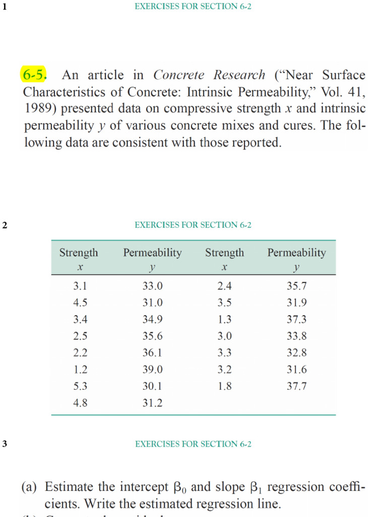 Concrete Research X | PDF | Errors And Residuals | Regression Analysis