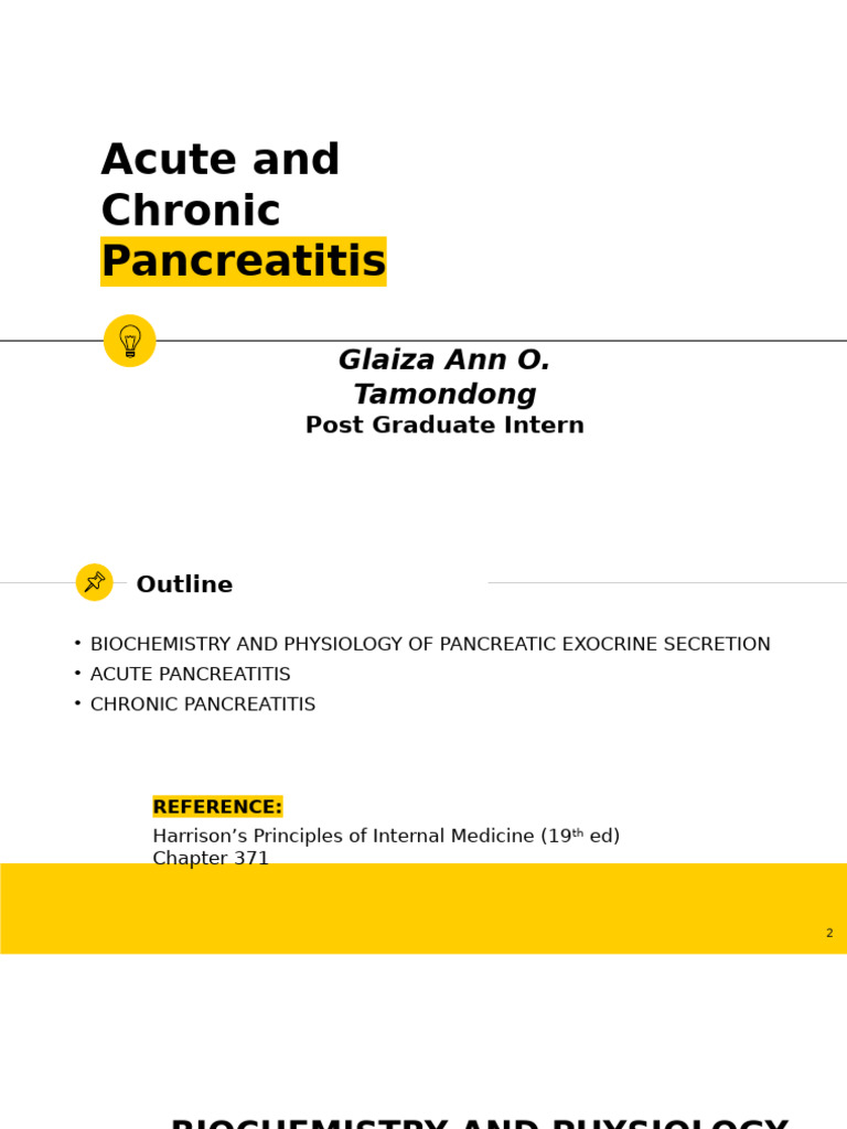 Pancreatitis | PDF | Pancreas | Secretion