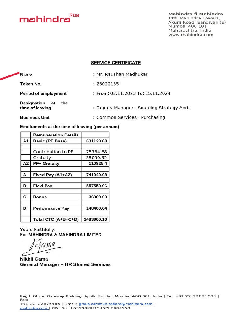 Madhukar Raushan Kumar 2 | PDF