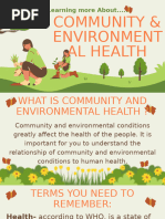 Characteristics of A Healthy Community | PDF