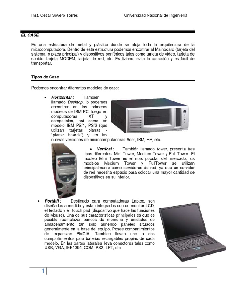 El Case | PDF | Hardware de la computadora | Disco duro