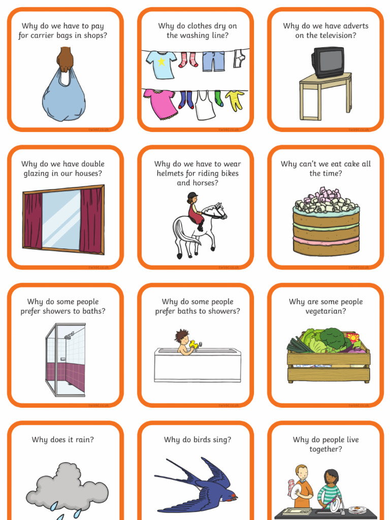 Why Question Cards | PDF