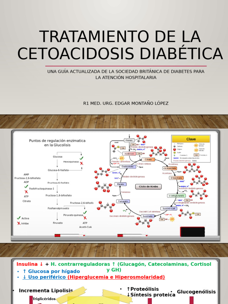 Tratamiento de La Cetoacidosis Diabética | PDF | Enfermedades y ...