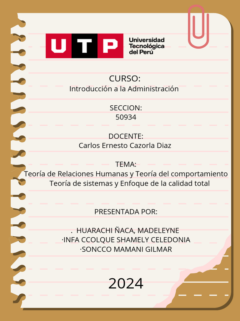 Introduccion A La Administracion TA2 | PDF | Calidad (comercial) | Business