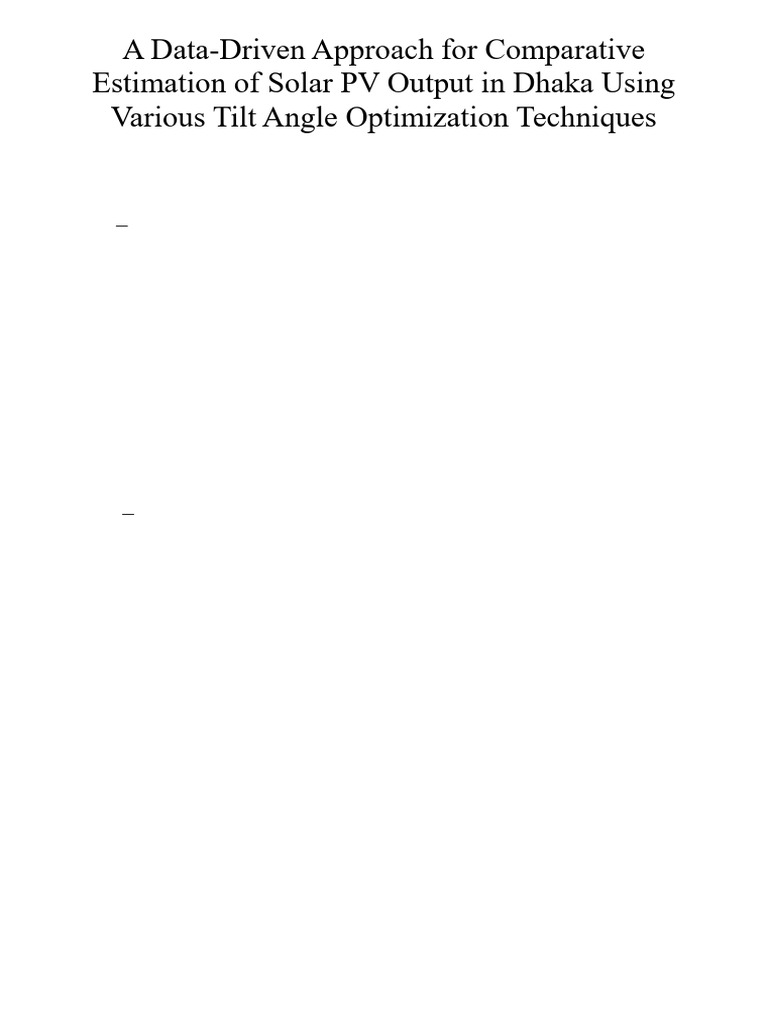 42 Submission | PDF | Photovoltaics | Solar Power