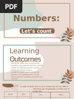 Nihongo-Counting Numbers | PDF