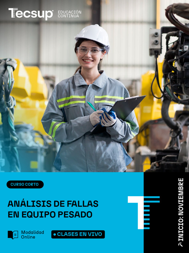 Brochure - CC - Análisis de Fallas en Equipo Pesado | PDF