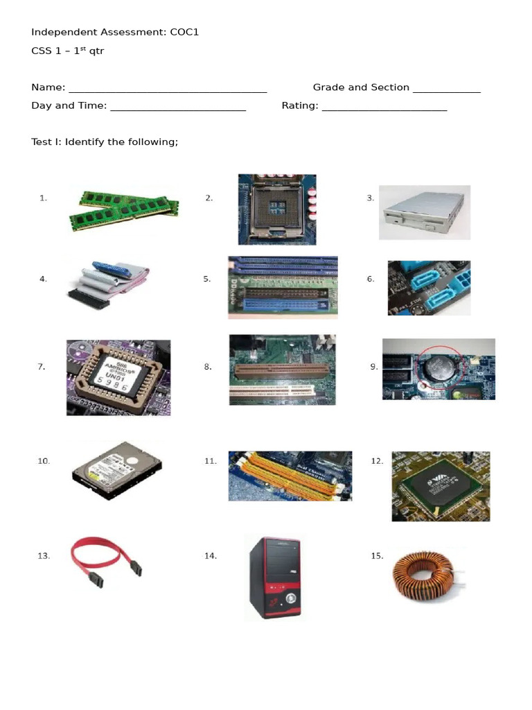 Independent Assessment - Coc1 | PDF