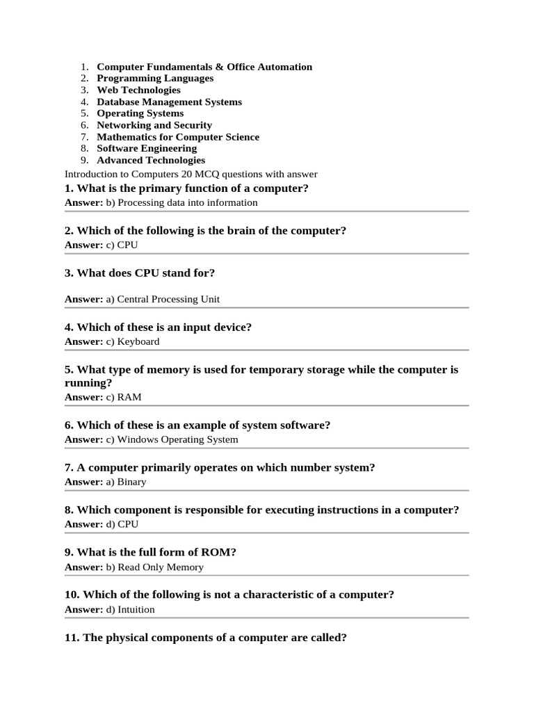MCQ1 | PDF | No Sql | Operating System
