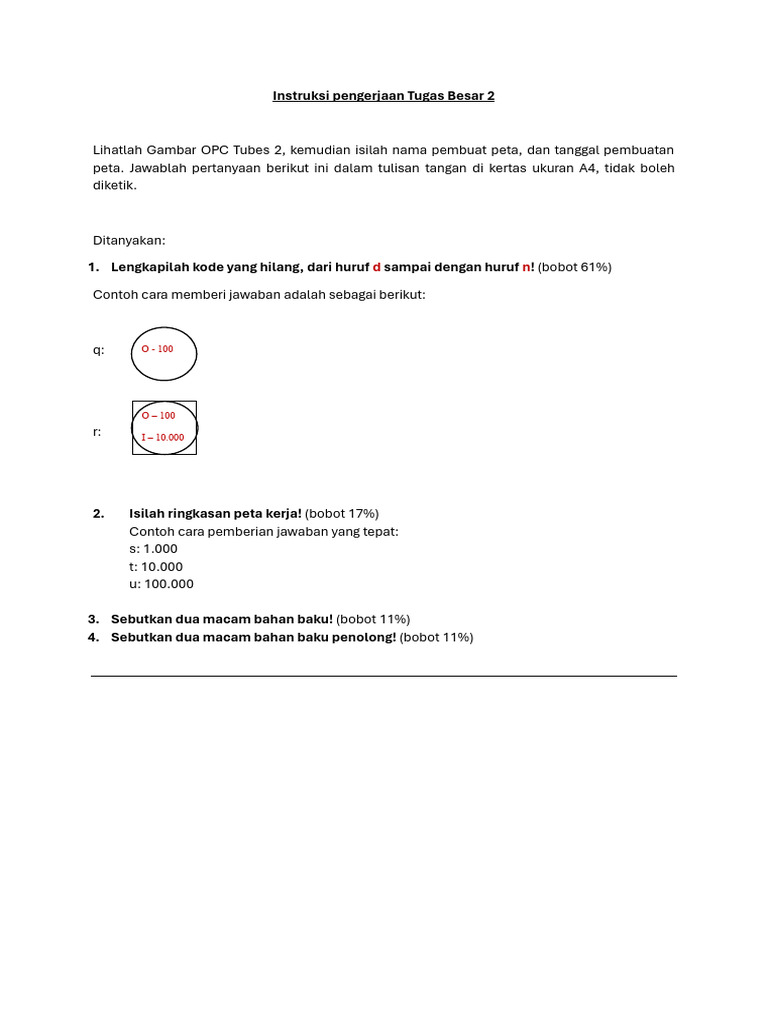 Instruksi Pengerjaan Tugas Besar 2 | PDF