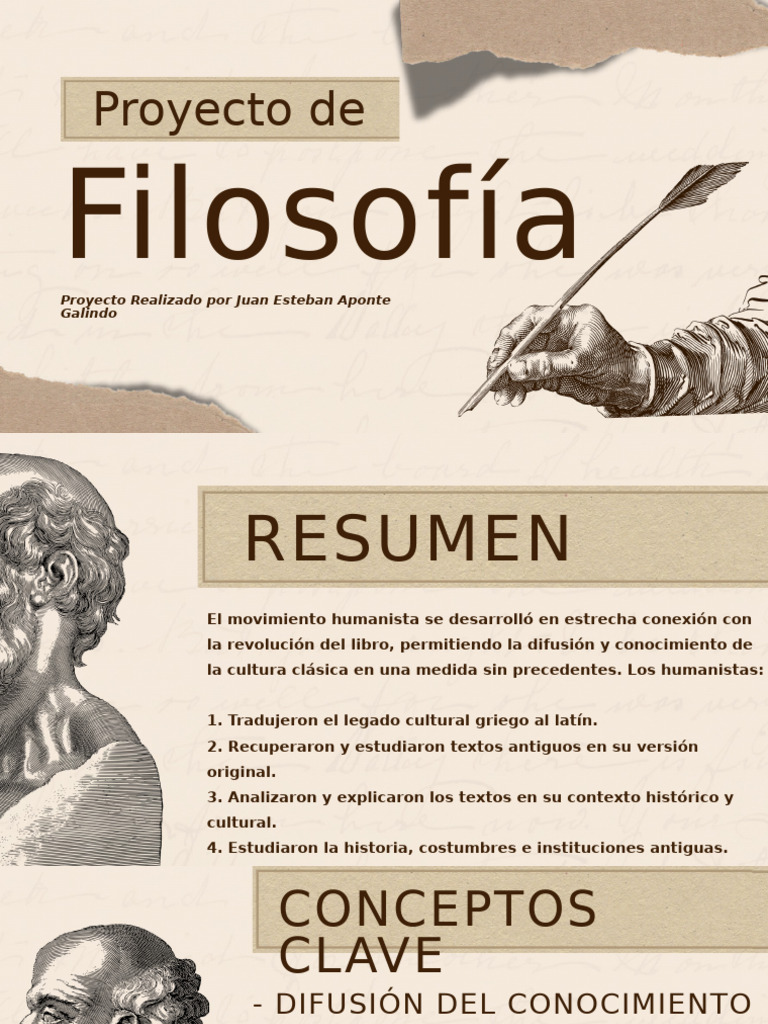 Proyecto de Juan Aponte Filosofia | PDF