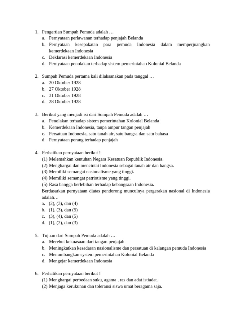 Soal Pas SMT 2 PKN Kelas 8 Kumer | PDF