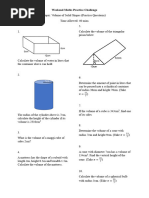 Volume of A Cylinder | PDF | Volume | Euclid
