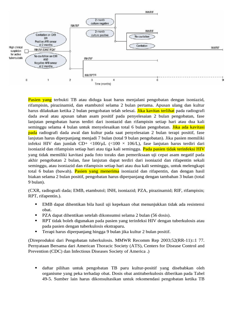 Algoritma Terapi TBC | PDF