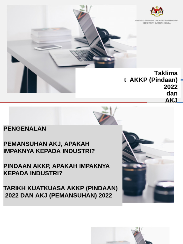 Taklimat AKKP Pindaan - AKJ Pemansuhan - BM - 07.06.2022 | PDF